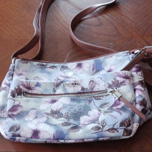 Rosetti | Bags | Rosetti Lavender And Sky Blue Floral Crossbody Bag ...